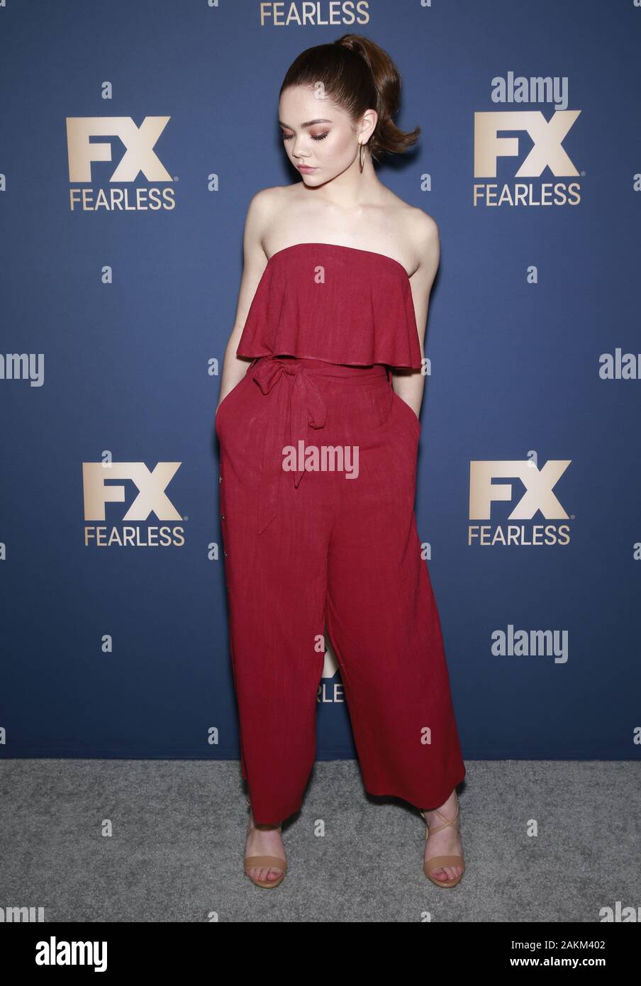 Pasadena, CA - January 09, 2020: Hannah Alligood of 'Better Things ...