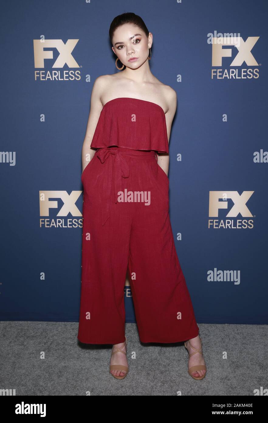 Pasadena, CA - January 09, 2020: Hannah Alligood of 'Better Things ...