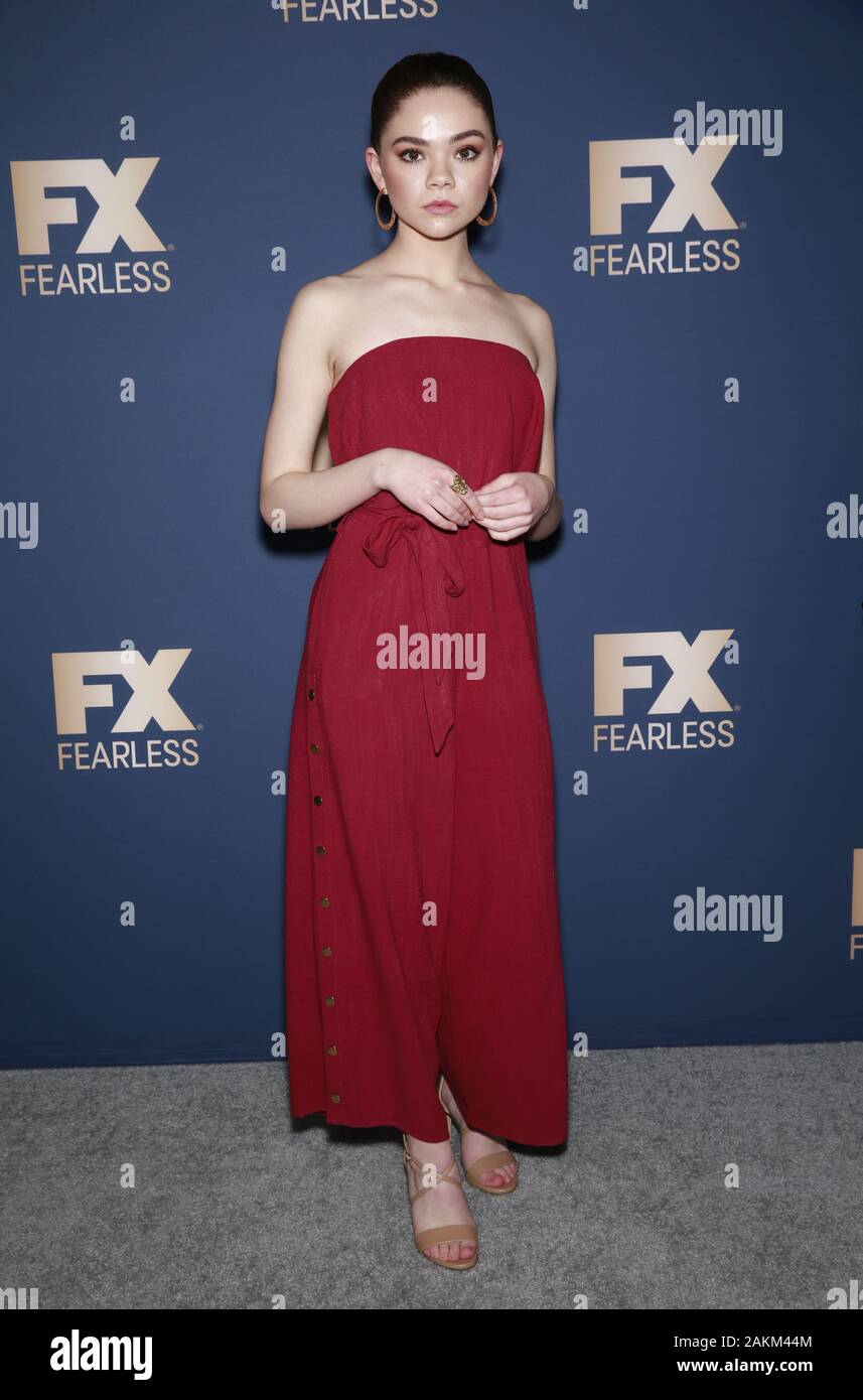 Pasadena, CA - January 09, 2020: Hannah Alligood of 'Better Things ...