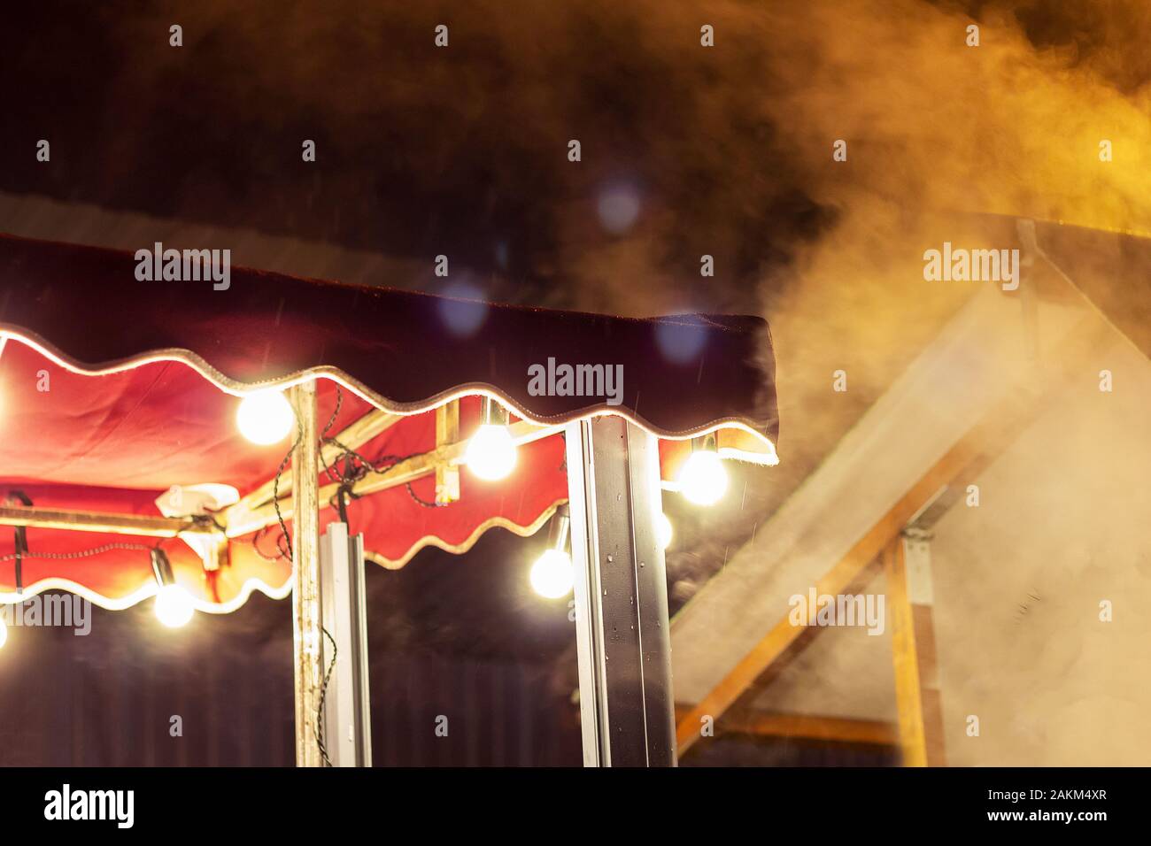 Market stall steam smoke hi-res stock photography and images - Alamy