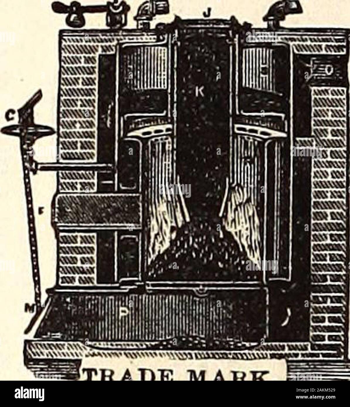 Dunning patent wrought iron boiler new york central iron works hi-res ...