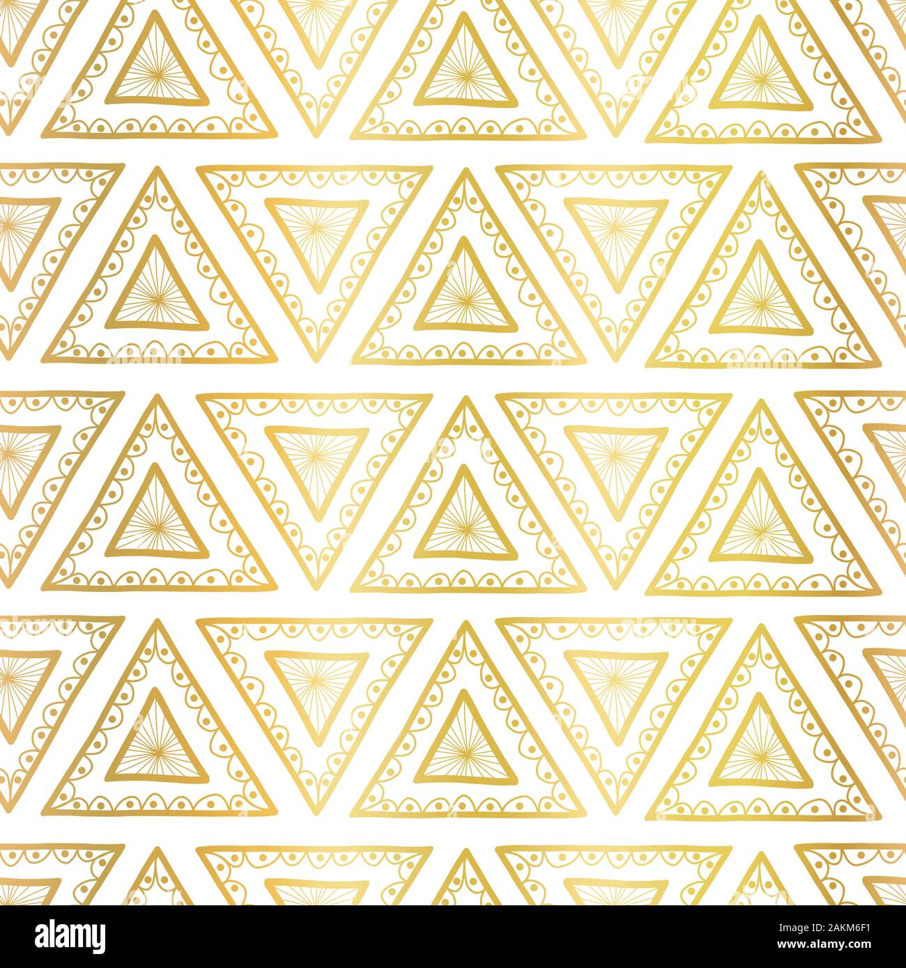 Tribal Triangle Pattern