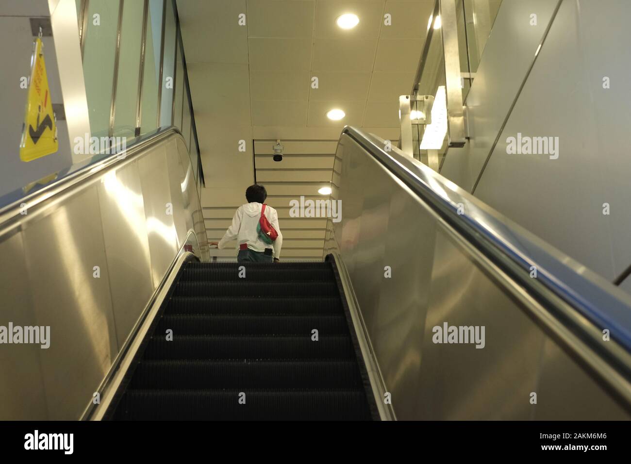 People going out of the metro station Stock Photo - Alamy