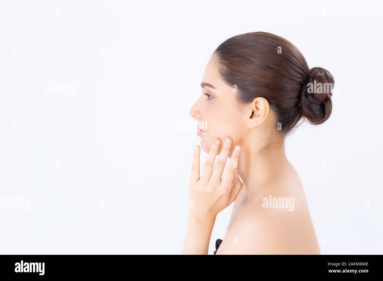 Hand Beside Face High Resolution Stock Photography and Images - Alamy