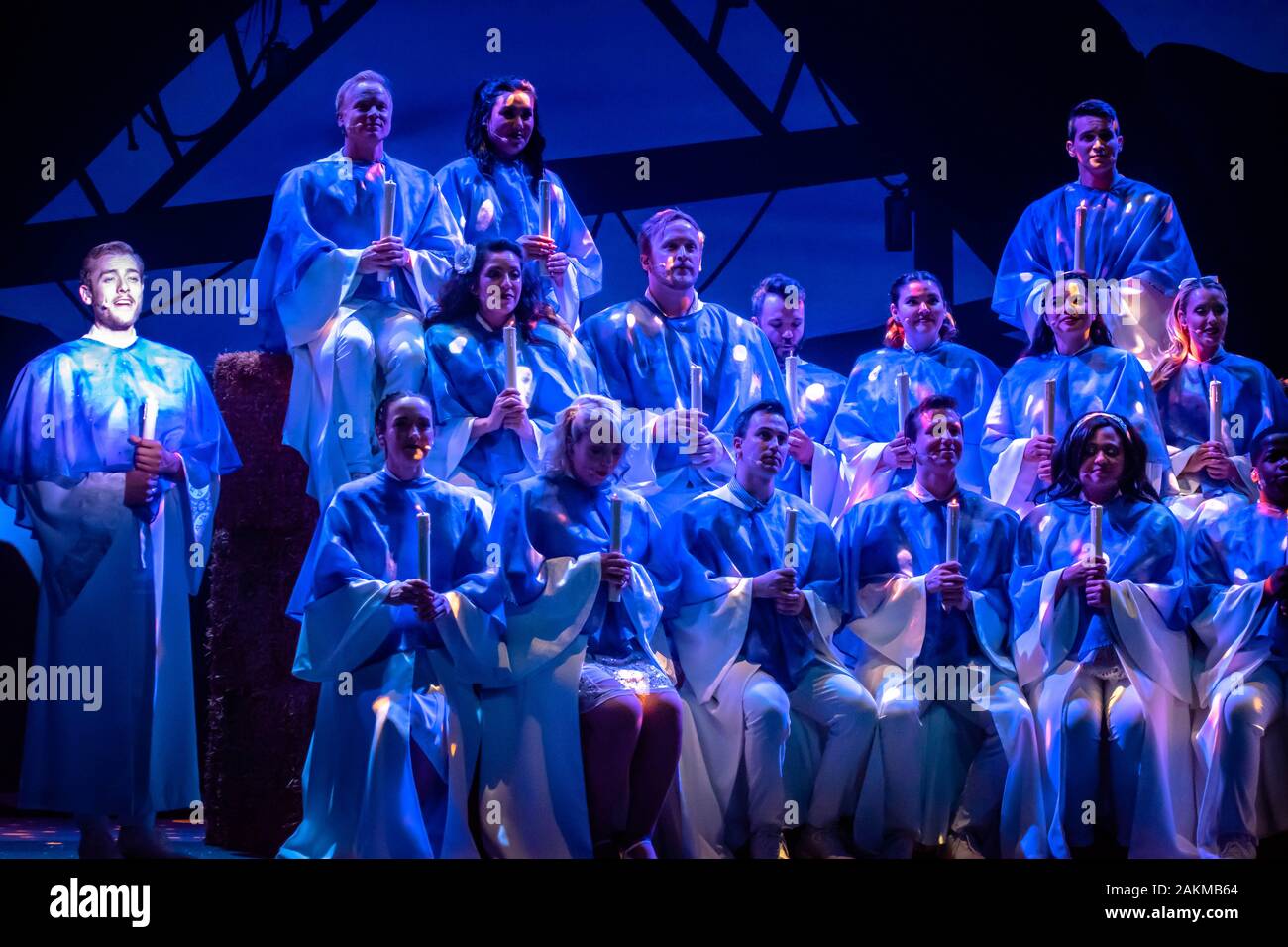 Orlando, Florida. December 30, 2019. O Wondrous Night Show is a ...