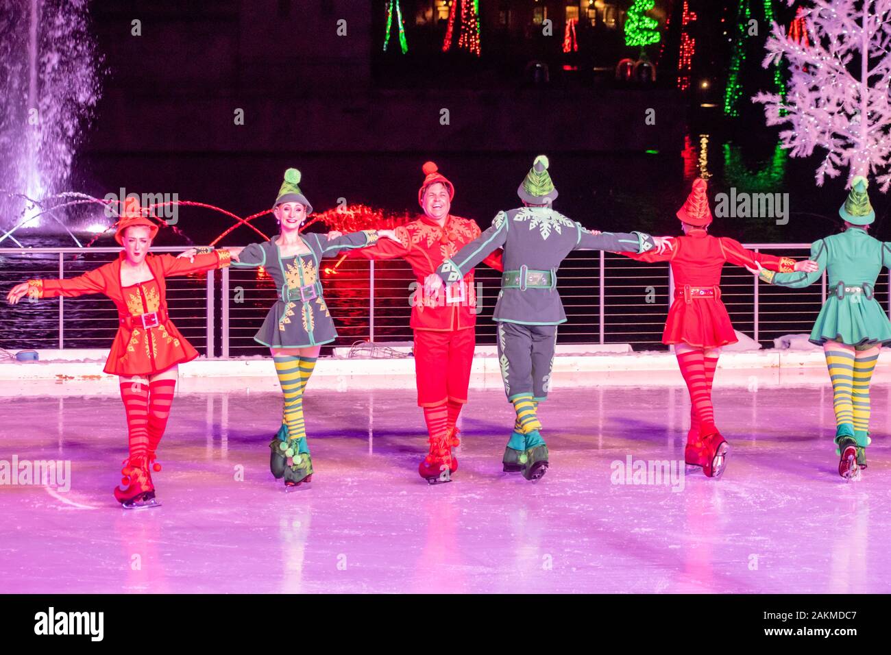 Orlando, Florida. December 30, 2019. Winter Wonderland on Ice at ...