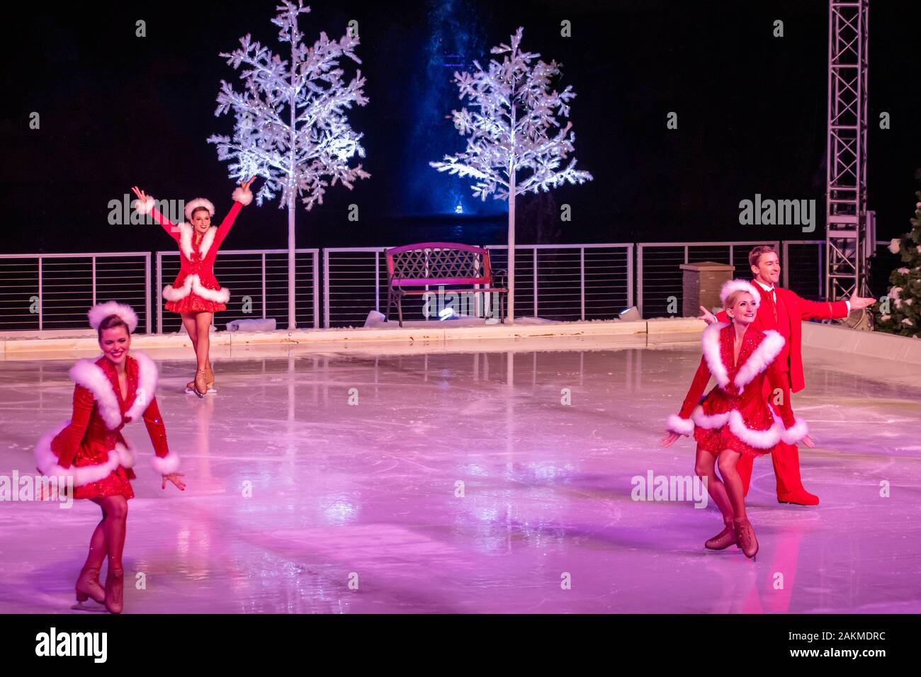 Orlando, Florida. December 30, 2019. Winter Wonderland on Ice at ...