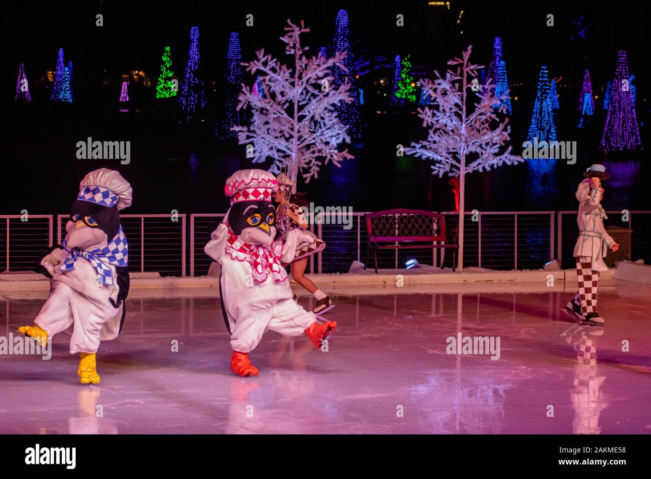 Orlando, Florida. December 30, 2019. Winter Wonderland on Ice at ...