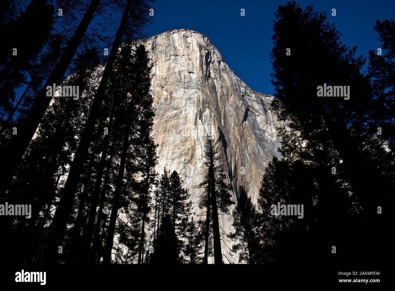 Views of El Capitan in Yosemite Stock Photo - Alamy