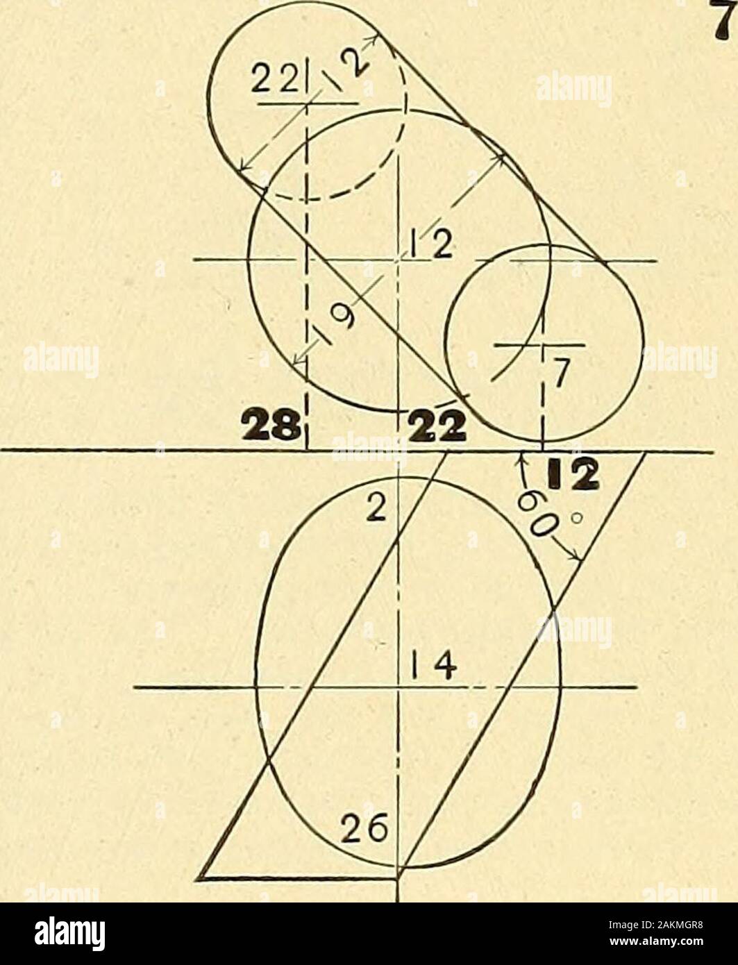 Descriptive geometry Stock Photo - Alamy