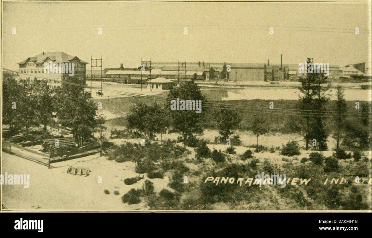 The story of Gary, Indiana . OPENING ot the great harbor at Gary ...