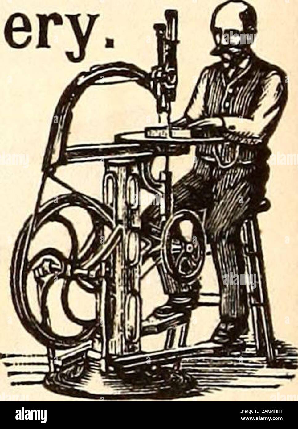 Using foot power machinery hi-res stock photography and images - Alamy