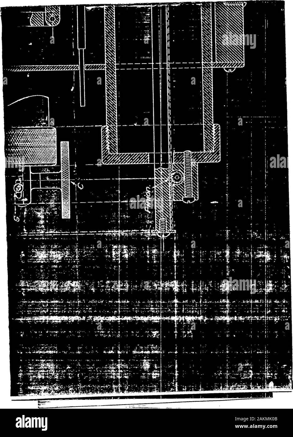 Instrument for measuring engine clearance volumes Stock Photo - Alamy