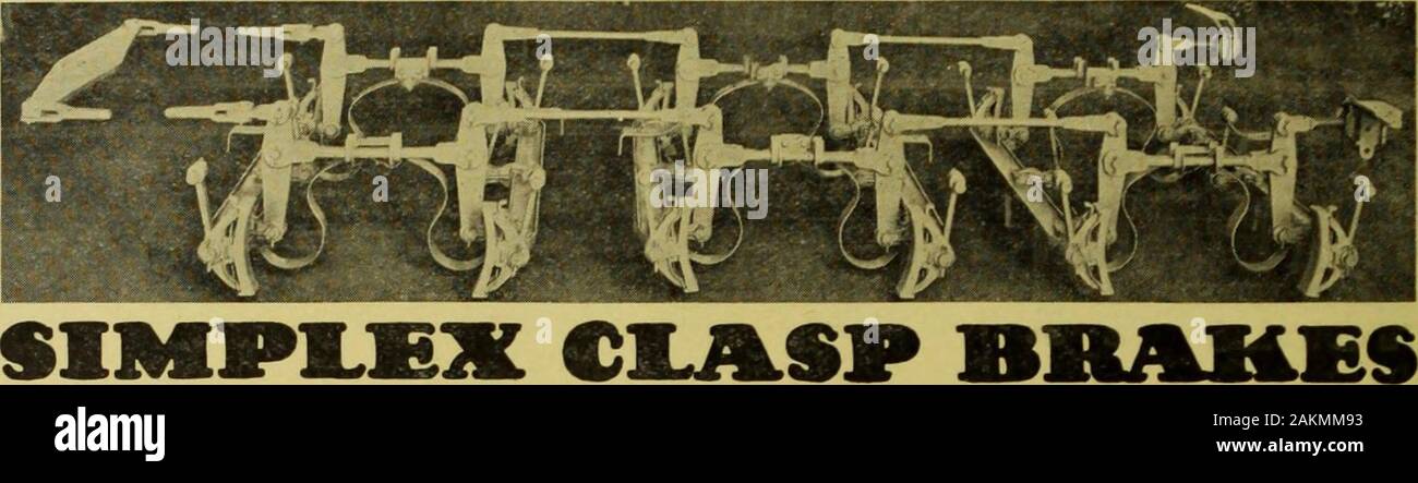 Clasp brakes hi-res stock photography and images - Alamy