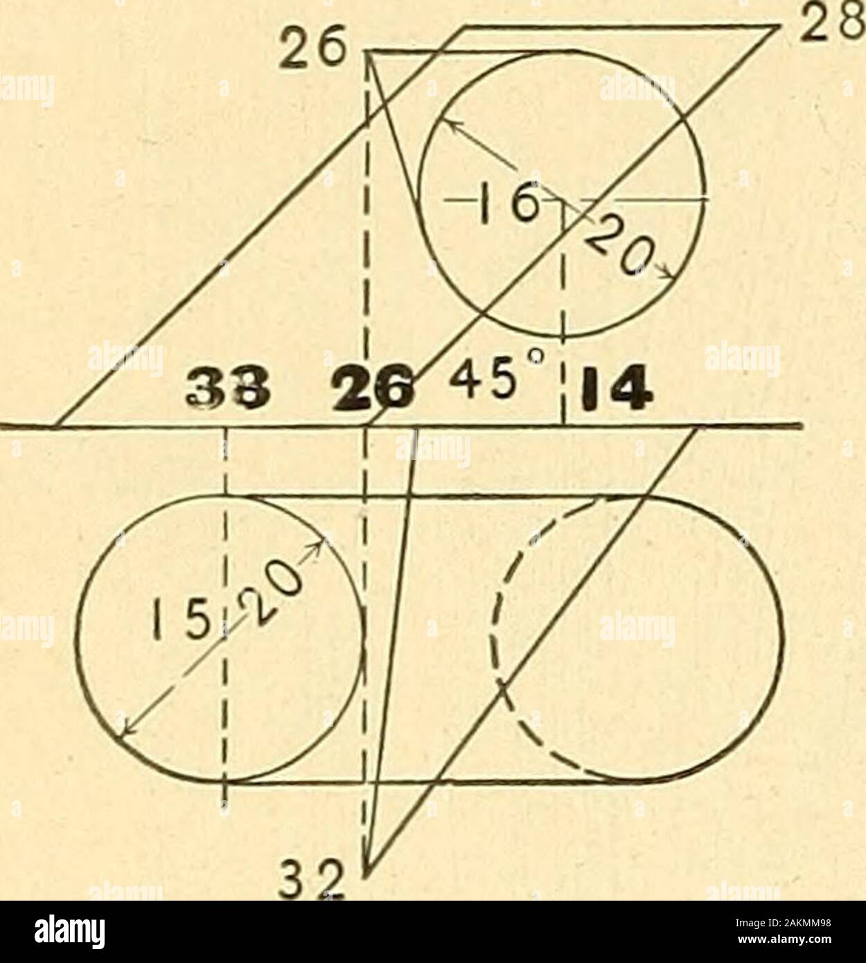 Descriptive geometry Stock Photo - Alamy