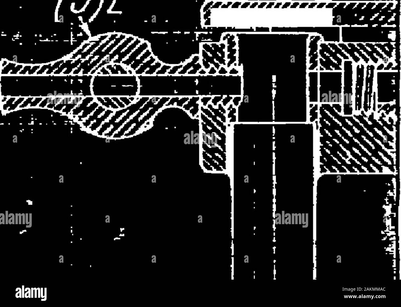 Instrument for measuring engine clearance volumes . Sect/on f/?ru top ...