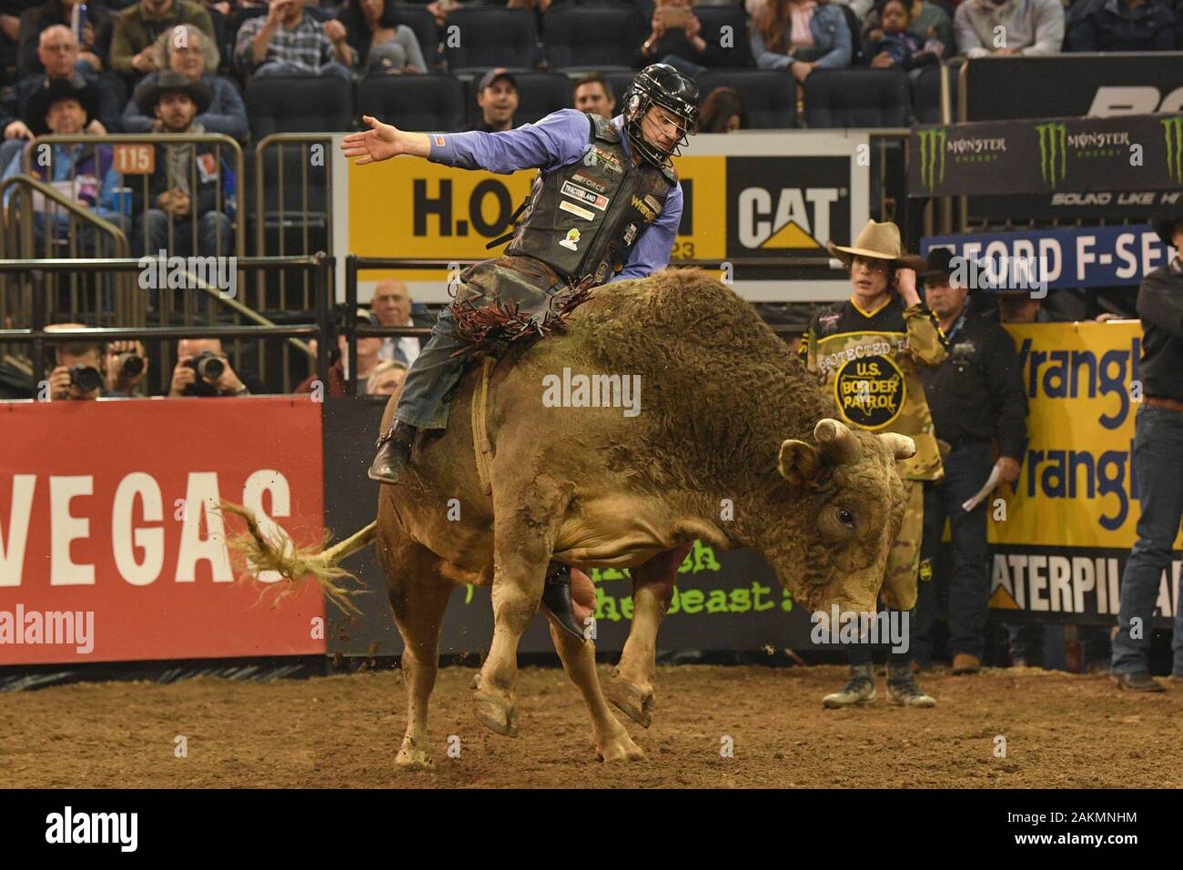 NEW YORK, NY - JANUARY 04: Brock Radford rides Living Large during the ...