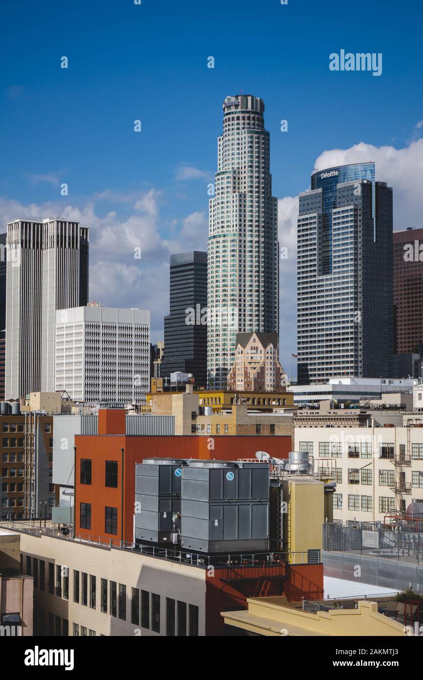 Downtown Los Angeles Stock Photo - Alamy
