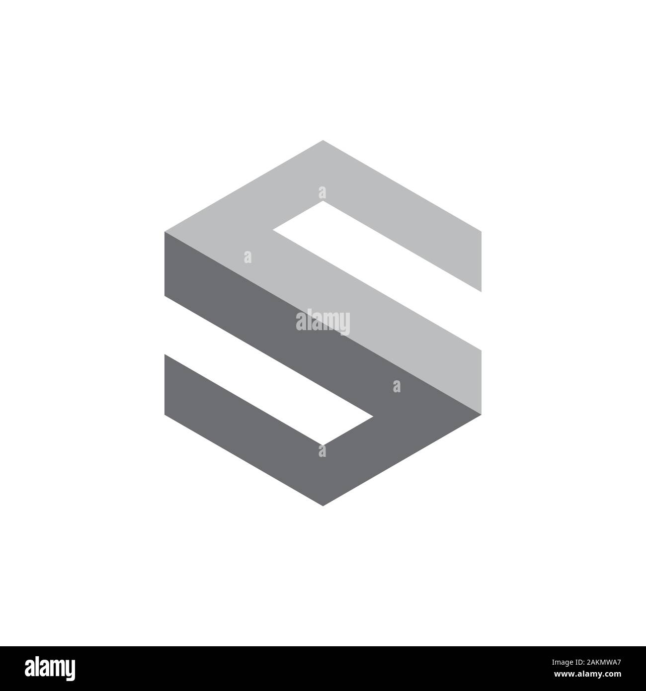 Letter s 3d Stock Vector Images - Alamy