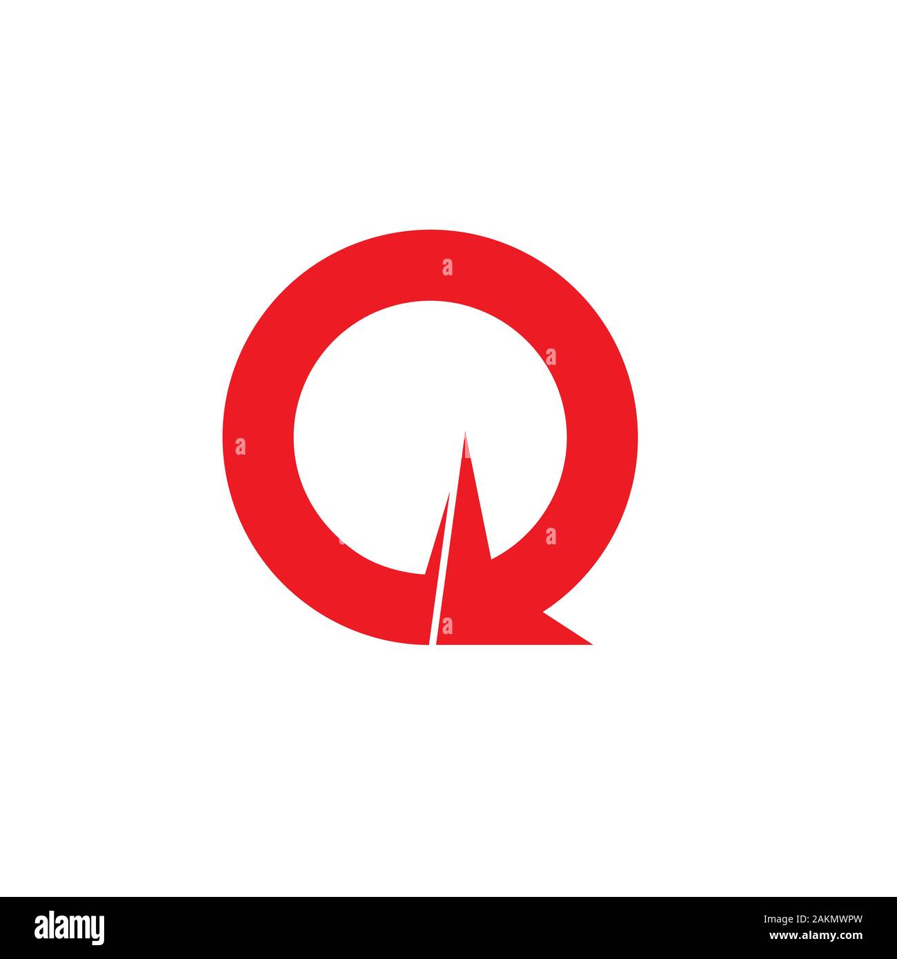 simple circle geometric rotate arrow logo vector Stock Vector Image ...