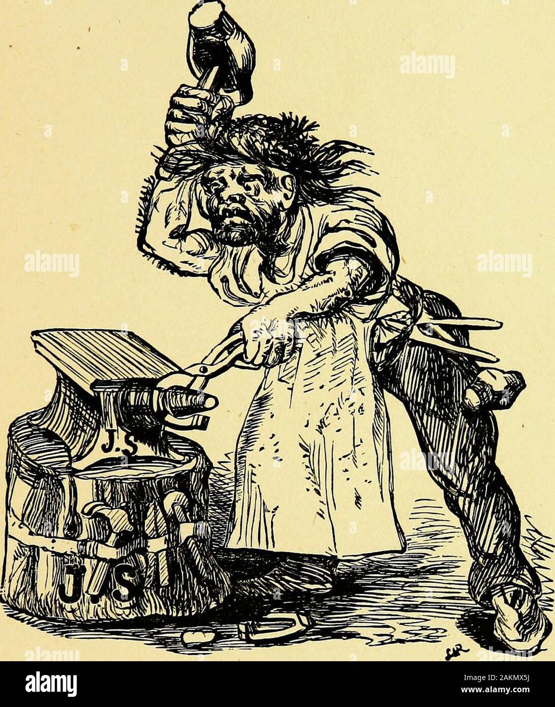 High art; pictures from the poets, and other notions . The Smith, a ...
