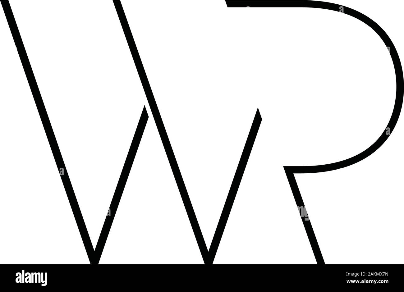 Thin line simple blue hi-res stock photography and images - Alamy