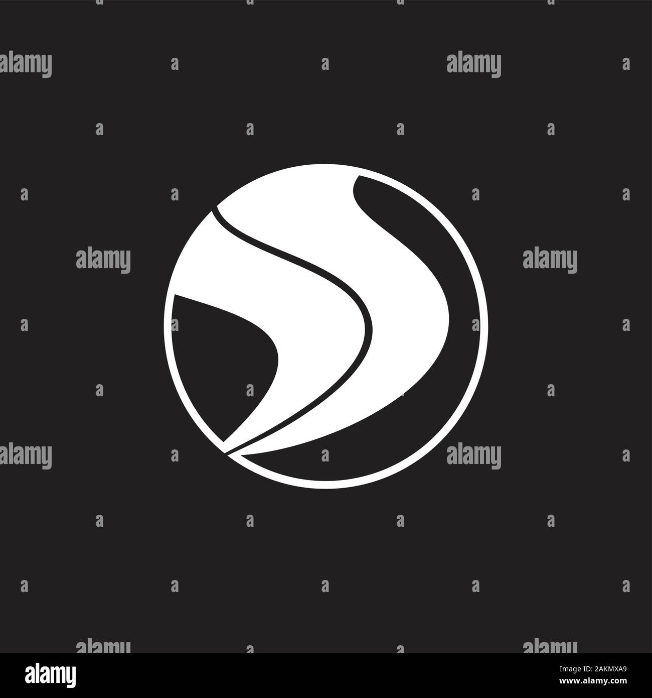 abstract smoke logo vector Stock Vector Image & Art - Alamy