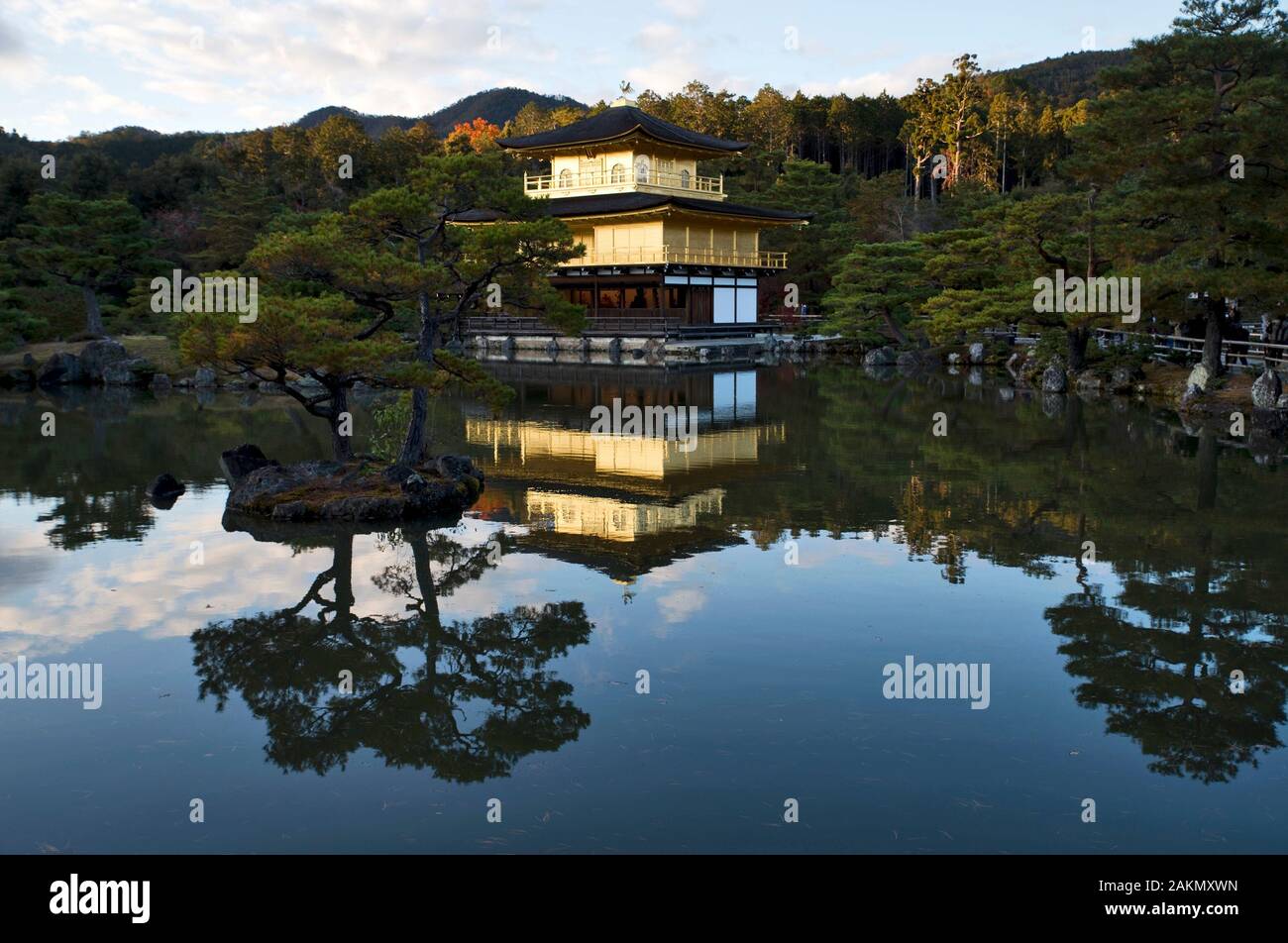 Kinkaku-ji (Golden Pavilion) in Kyoto, Japan Stock Photo - Alamy