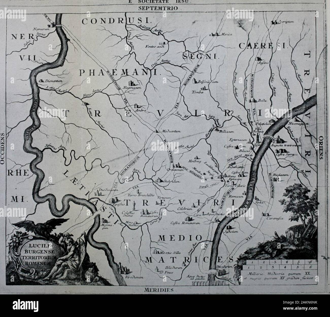Map of roman roads hi-res stock photography and images - Alamy