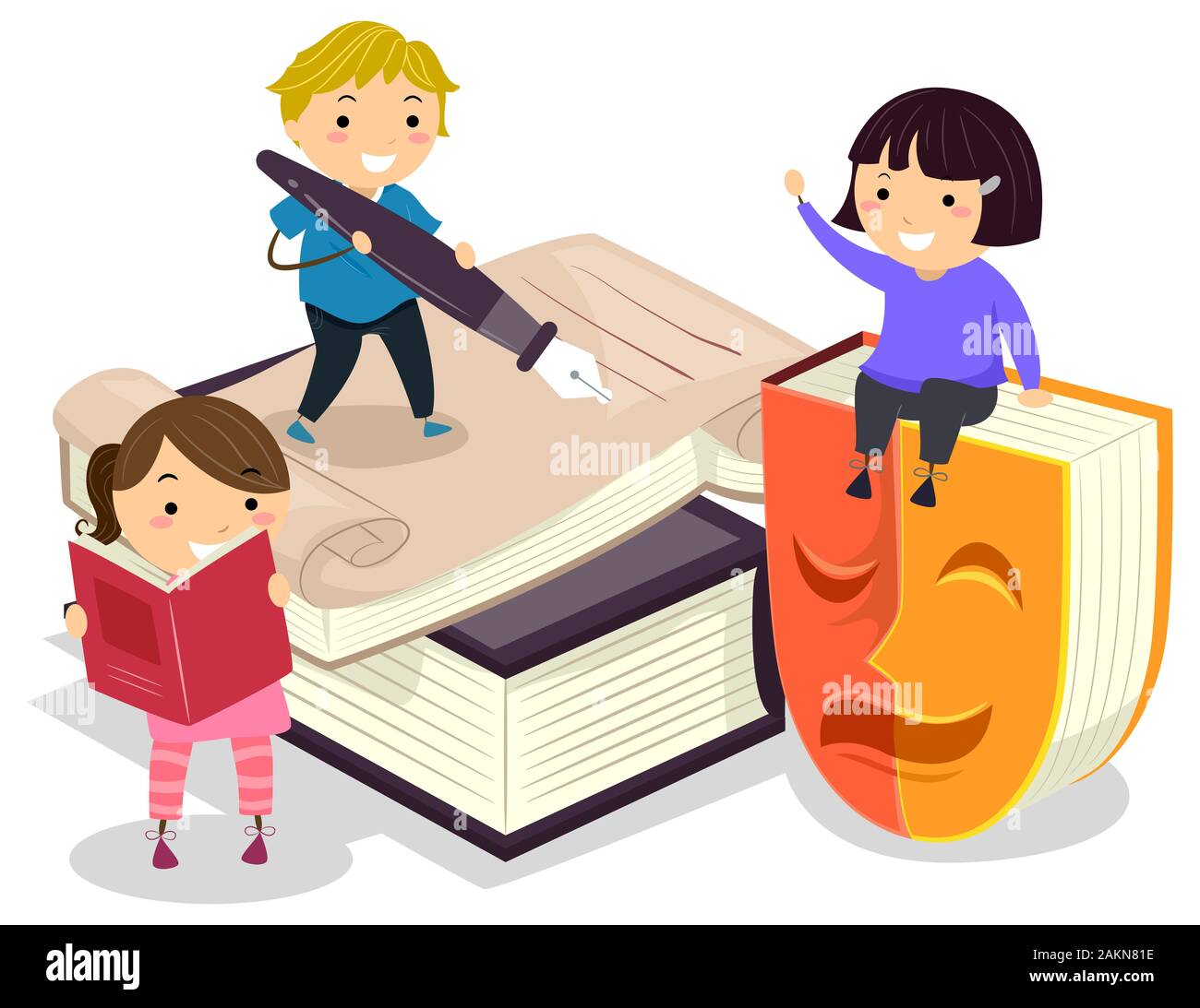 Writing Stories Clipart