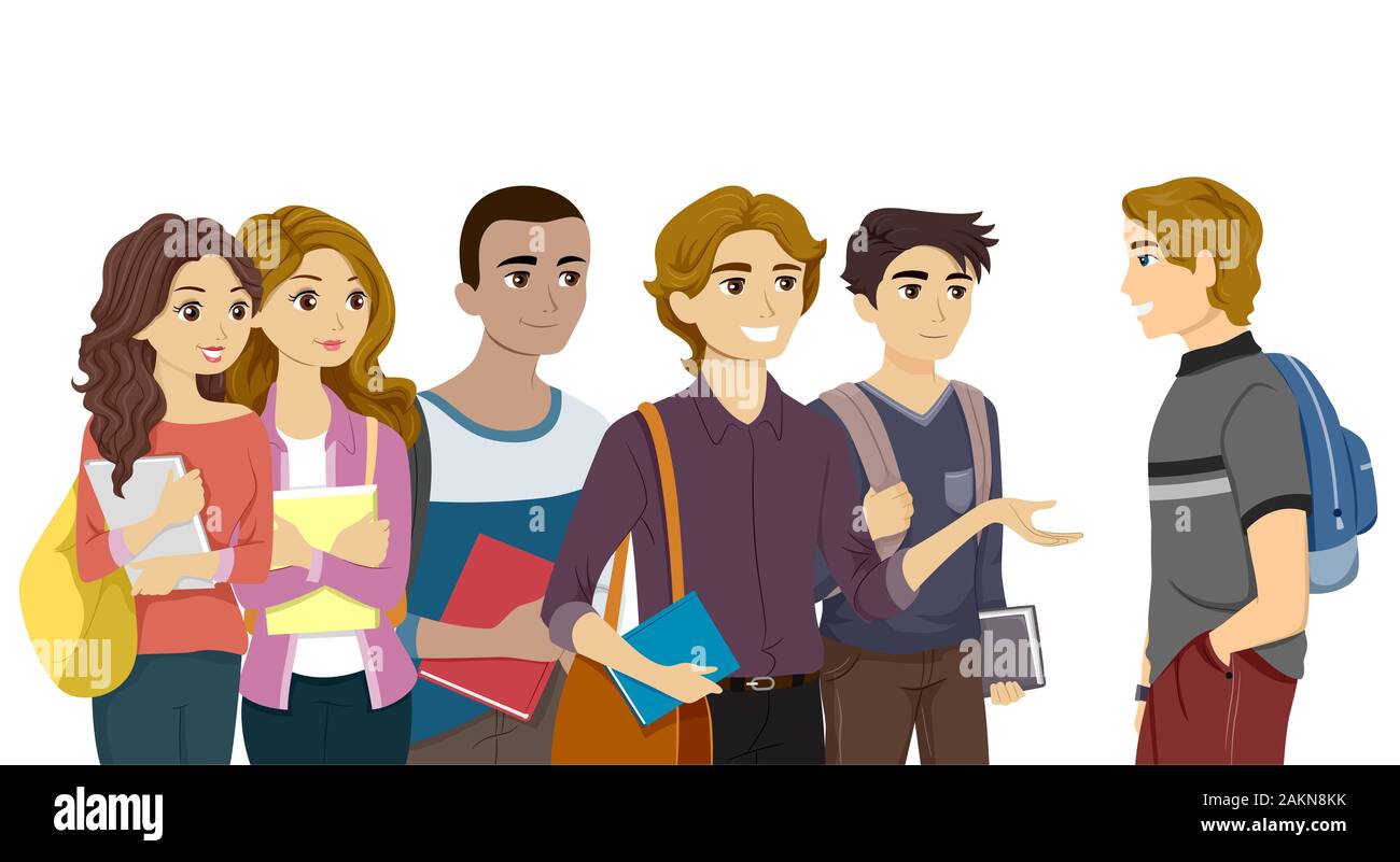 Crowd of freshman students hi-res stock photography and images - Alamy