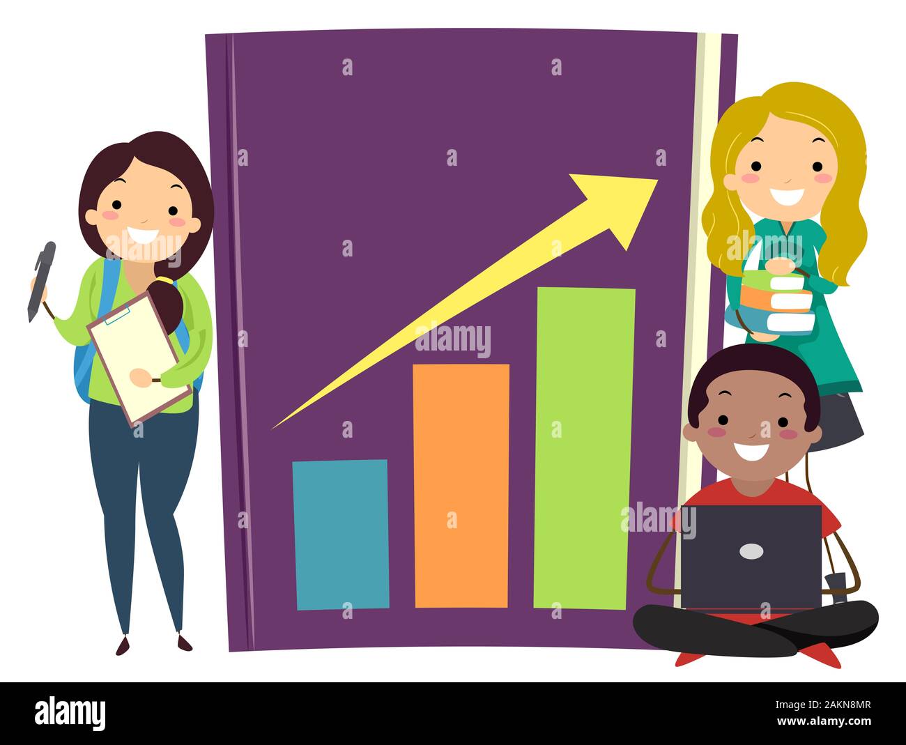 Statistics education Cut Out Stock Images & Pictures - Alamy