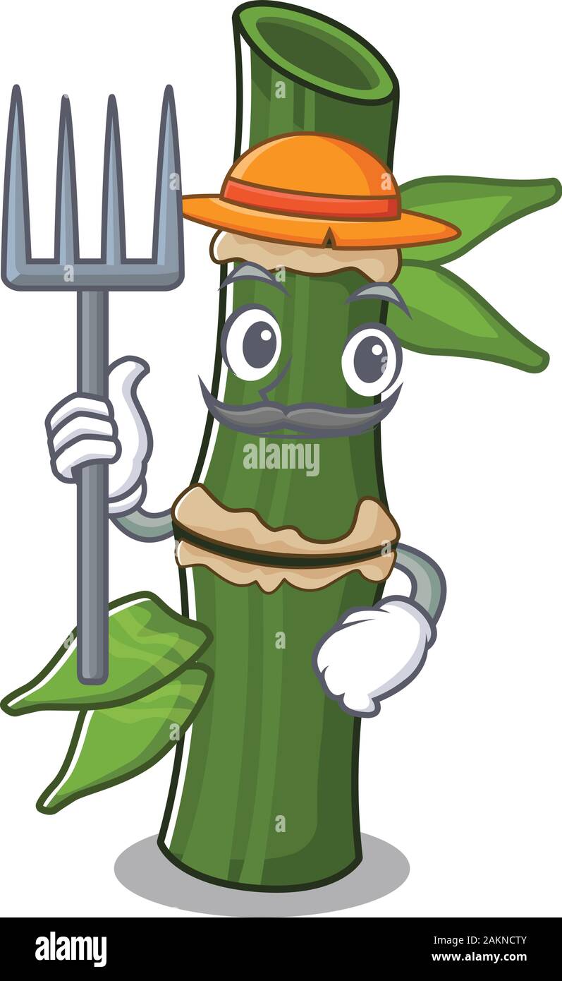 Bamboo worker Stock Vector Images - Alamy