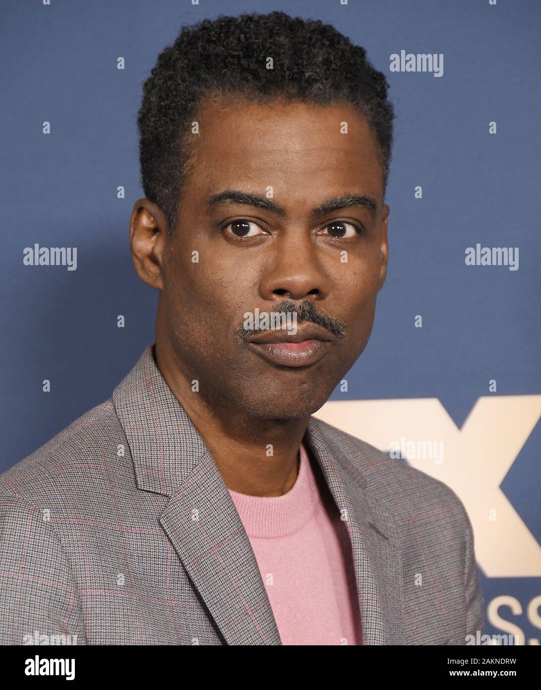 Chris Rock arrives at the FX Networks Winter TCA Starwalk held at The ...