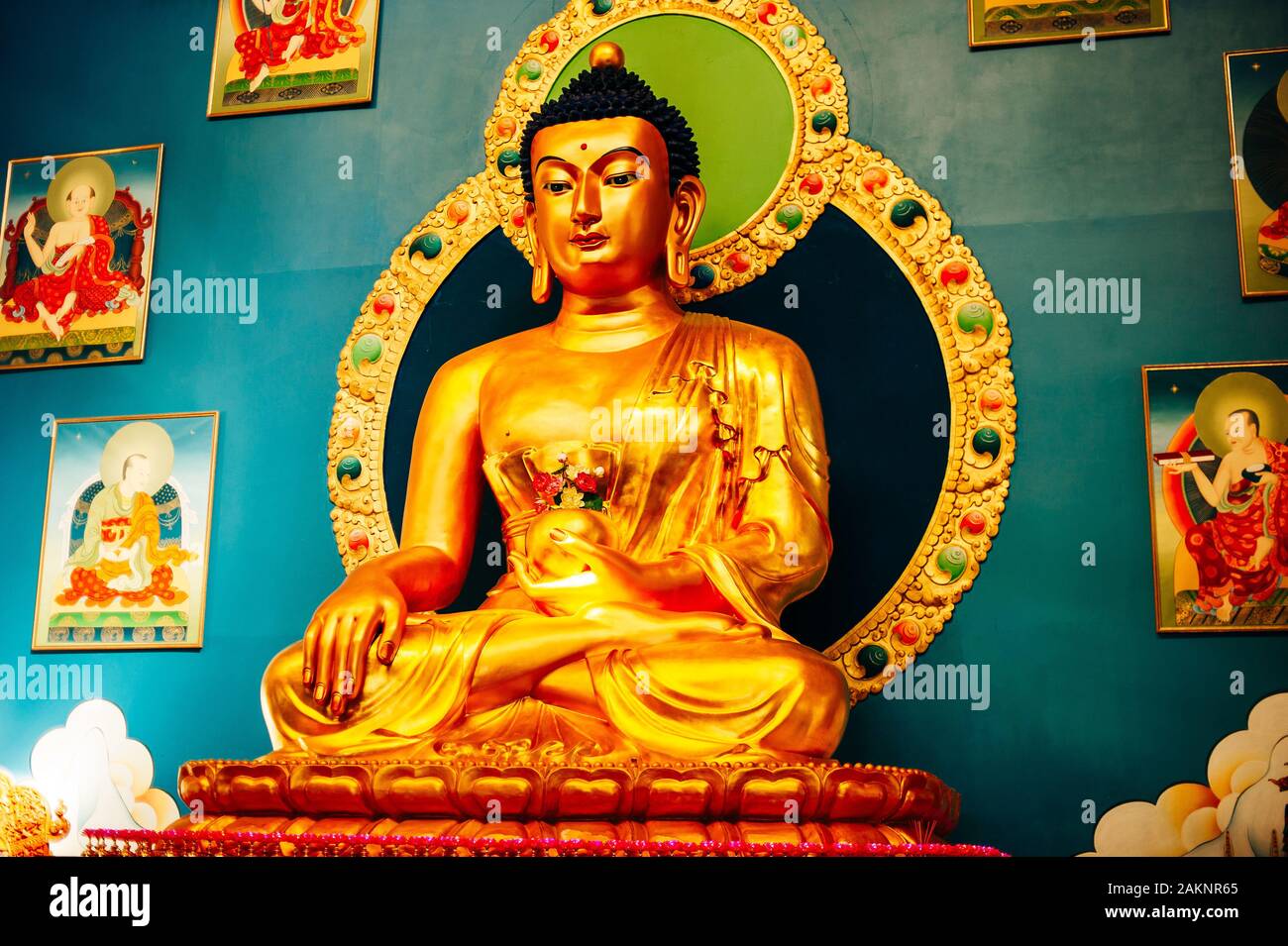 Classical Tibetan Buddhist Building High Resolution Stock Photography ...