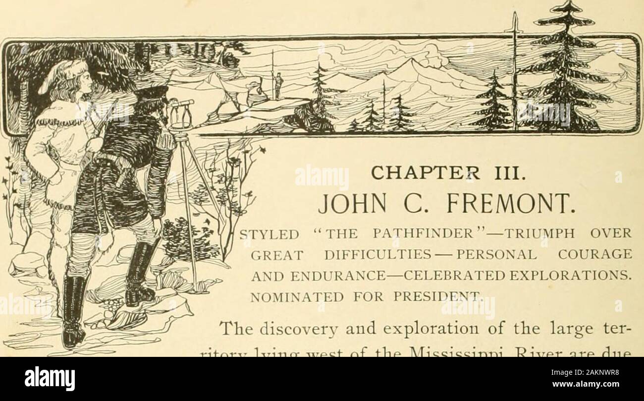 John c fremont and kit carson hi-res stock photography and images - Alamy