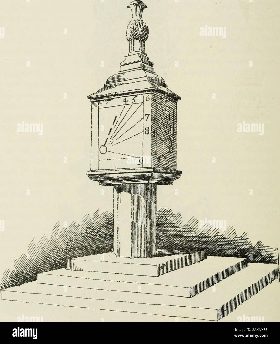 Steps to a sundial hi-res stock photography and images - Alamy