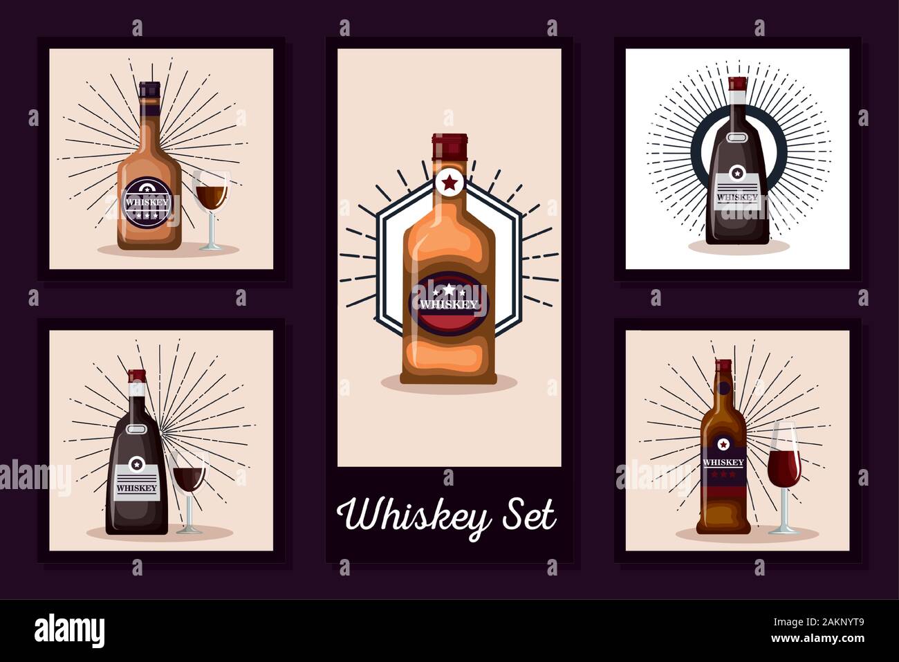 designs of bottles whiskey liquor Stock Vector Image & Art - Alamy