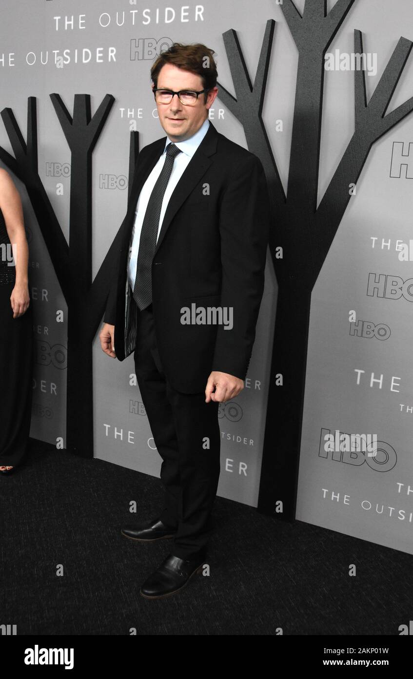 Los Angeles, California, USA 9th January 2020 Actor Derek Cecil attends HBO's 'The Outsider ...
