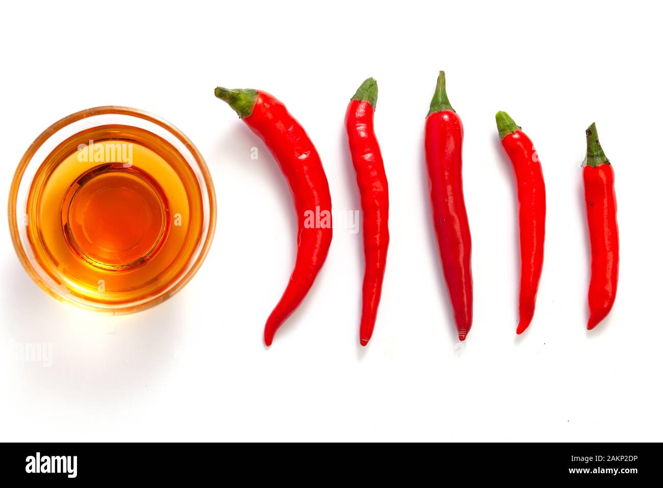 Red chilli and drinks Stock Photo - Alamy