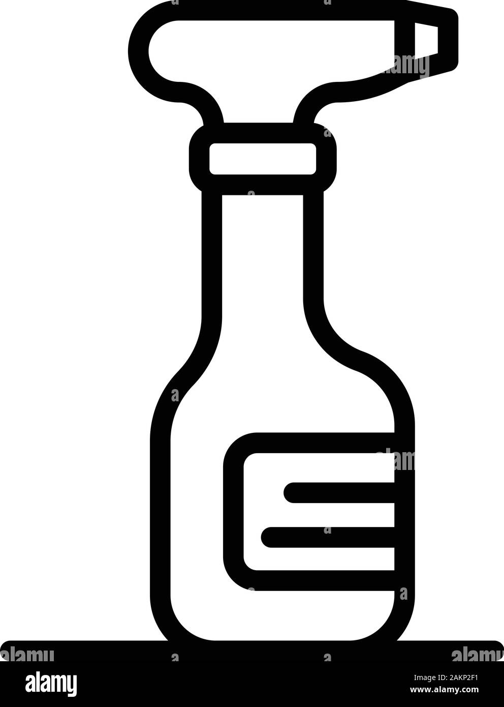 Cleaner spray icon, outline style Stock Vector Image & Art - Alamy