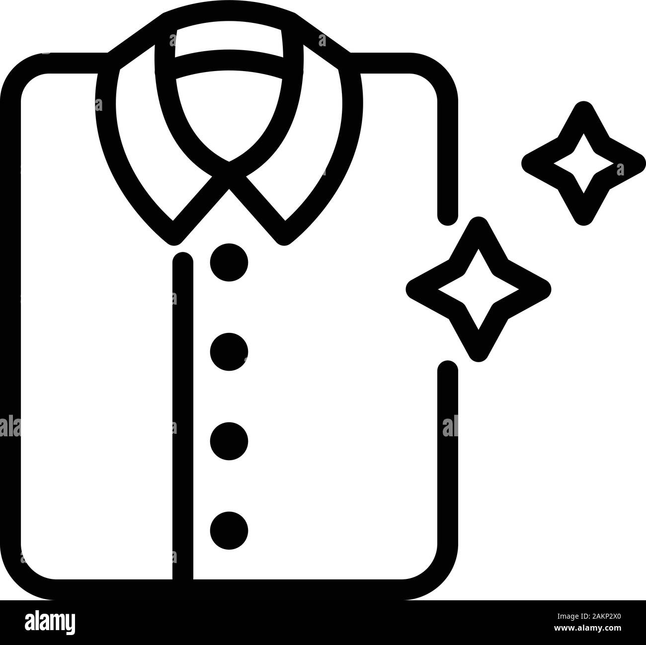 Clean tshirt icon, outline style Stock Vector Image & Art - Alamy