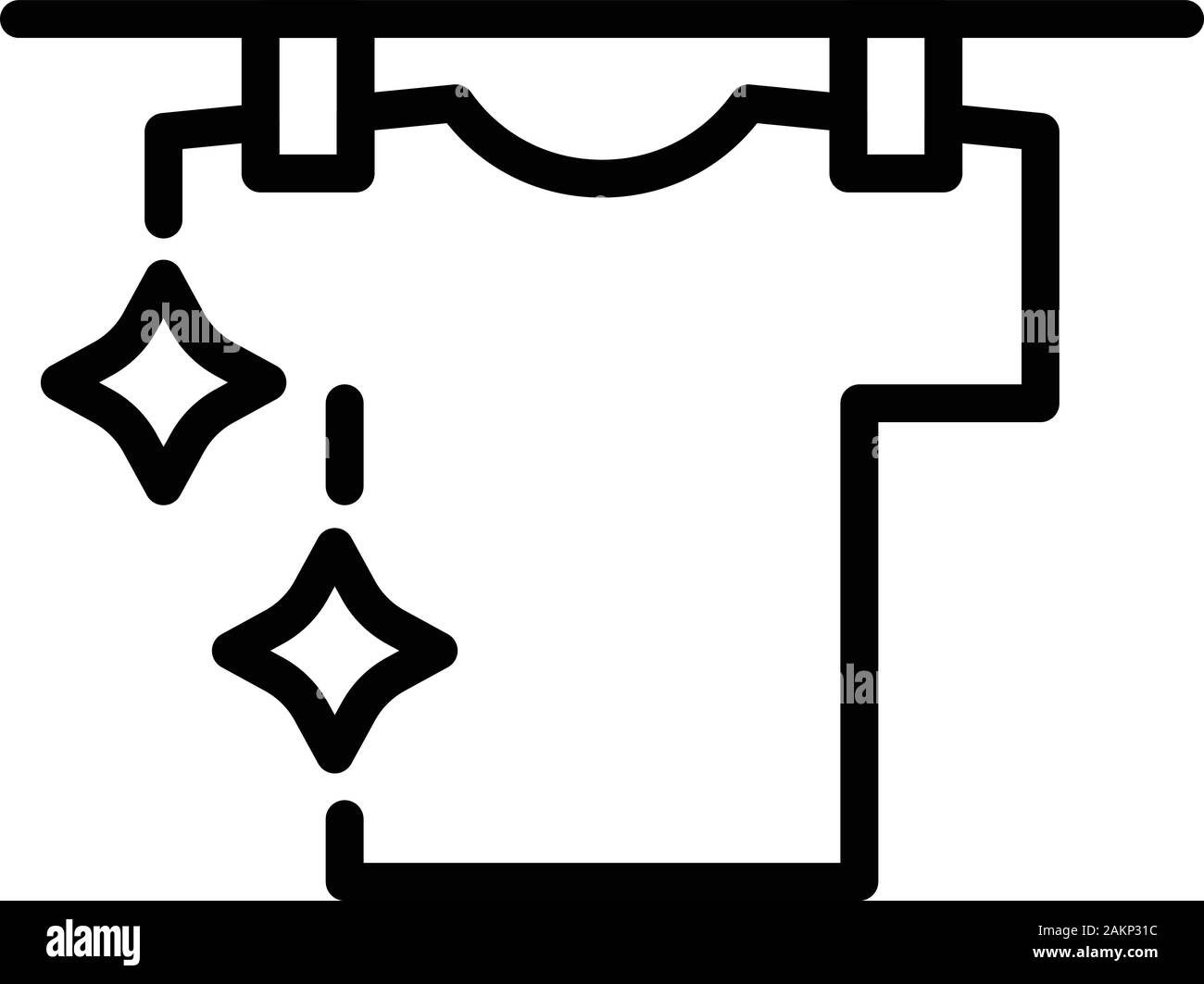 Wet clothes hanging on wire Black and White Stock Photos & Images - Alamy