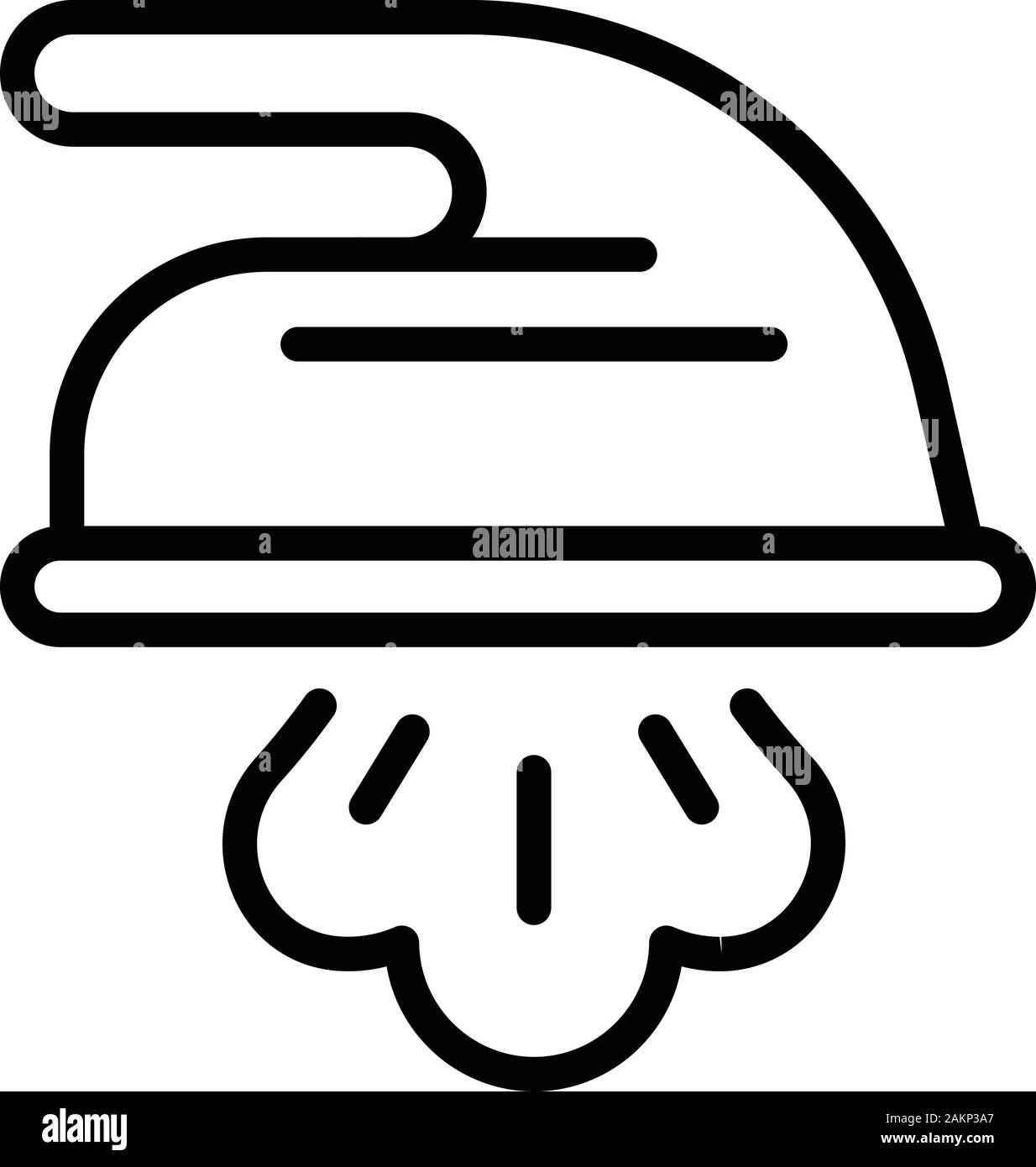 Sewing device icon outline Stock Vector Images - Alamy