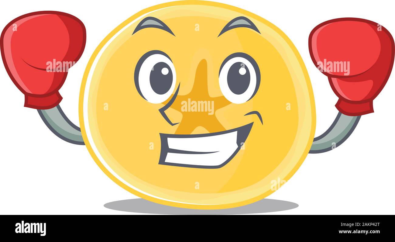 Sporty Boxing banana chips mascot character style Stock Vector Image ...