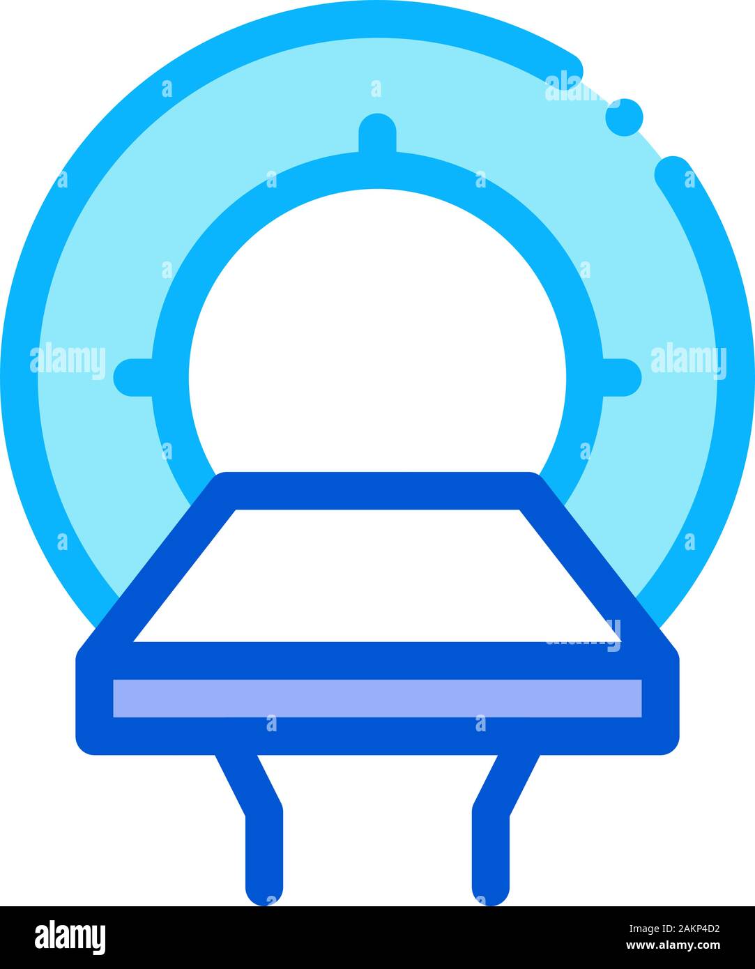 Mri Equipment Icon Vector Outline Illustration Stock Vector Image & Art ...