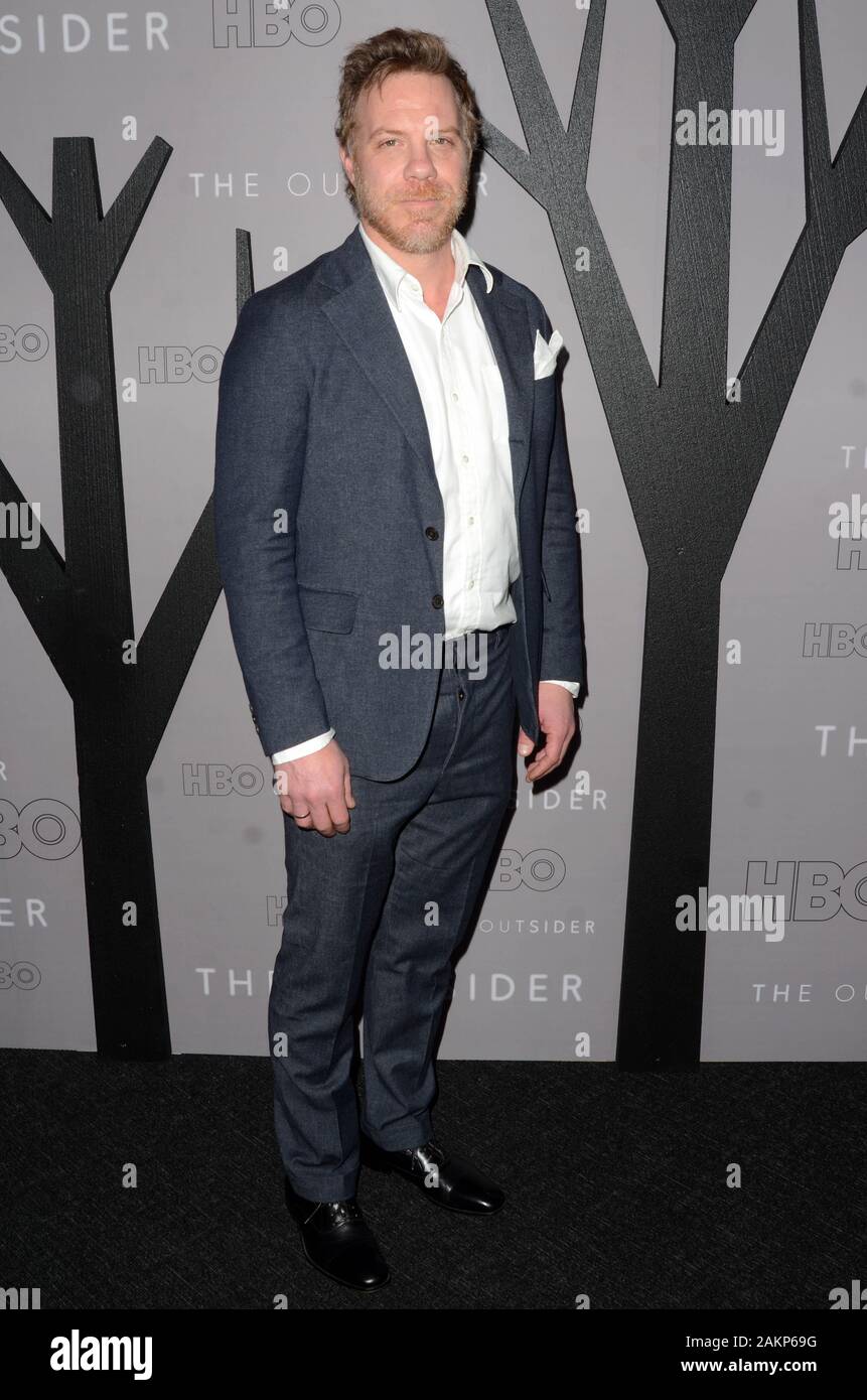 Los Angeles, Ca. 9th Jan, 2020. Marc Menchaca at HBO's "The Outsider ...