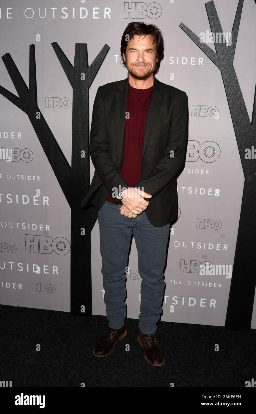 Los Angeles, Ca. 9th Jan, 2020. Jason Bateman at HBO's "The Outsider ...