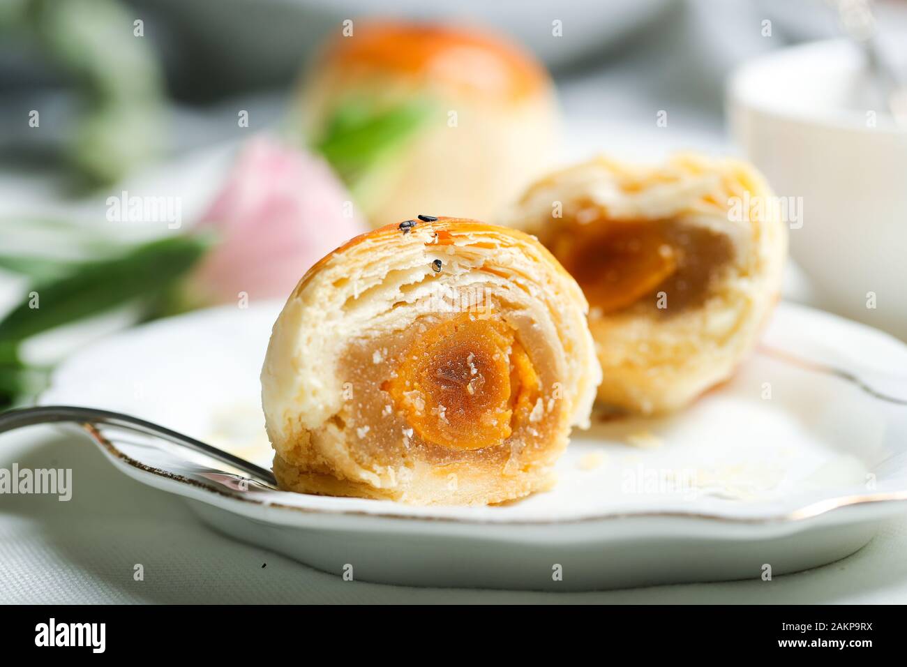 Crispy and delicious coffee in the morning Stock Photo - Alamy