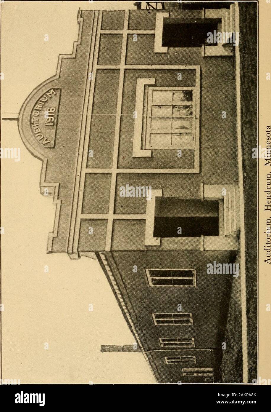 The Little country theater . Typical Community Building Drawn by Sander ...